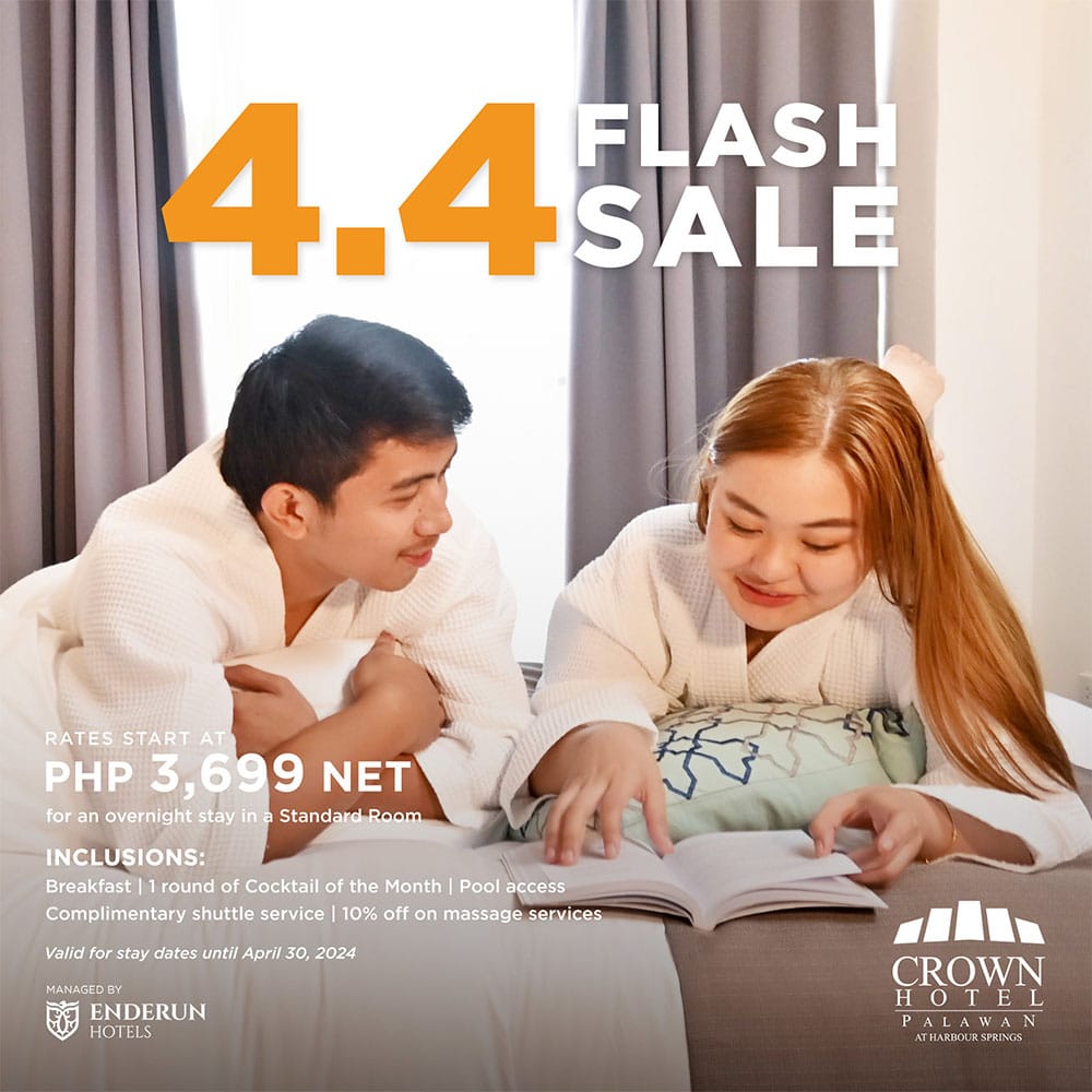 Offers – Crown Hotel Palawan at Harbour Springs