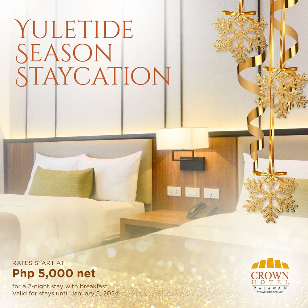Offers – Crown Hotel Palawan at Harbour Springs
